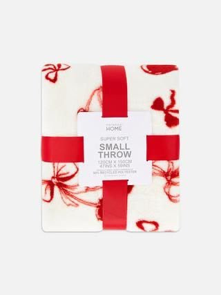 Primark cherry throw – Welcome baby