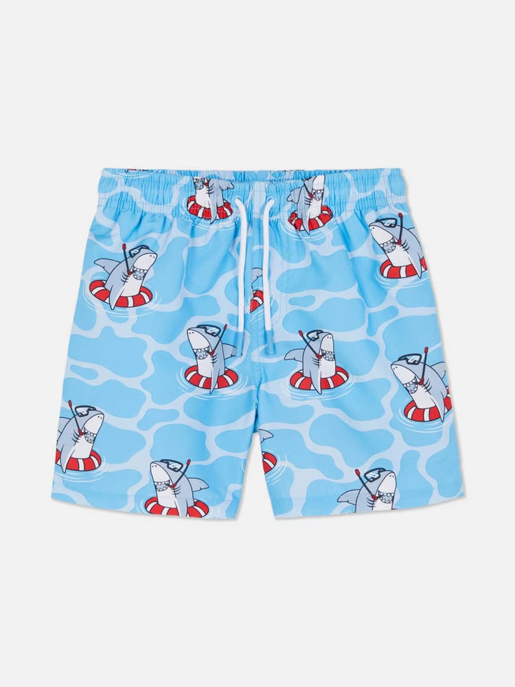 Primark shark swim shorts – Welcome baby