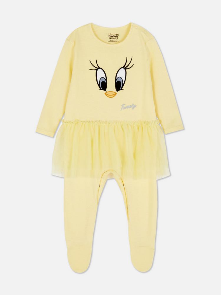 Primark Looney Tunes Tweety Pie Tutu Sleepsuit – Welcome baby