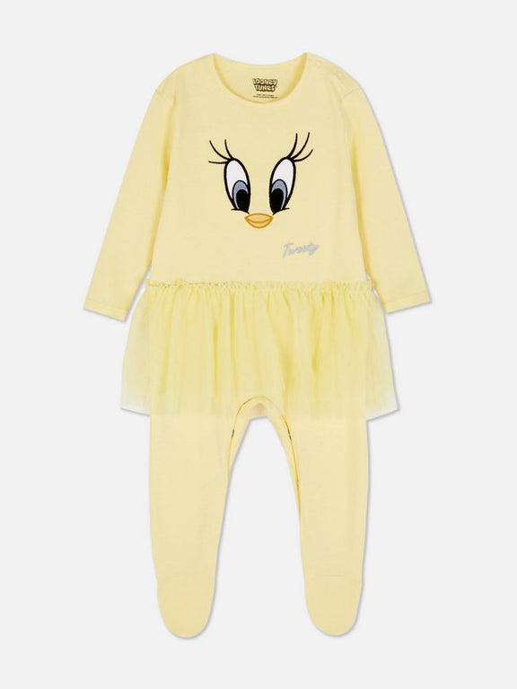 Primark Looney Tunes Tweety Pie Tutu Sleepsuit – Welcome baby